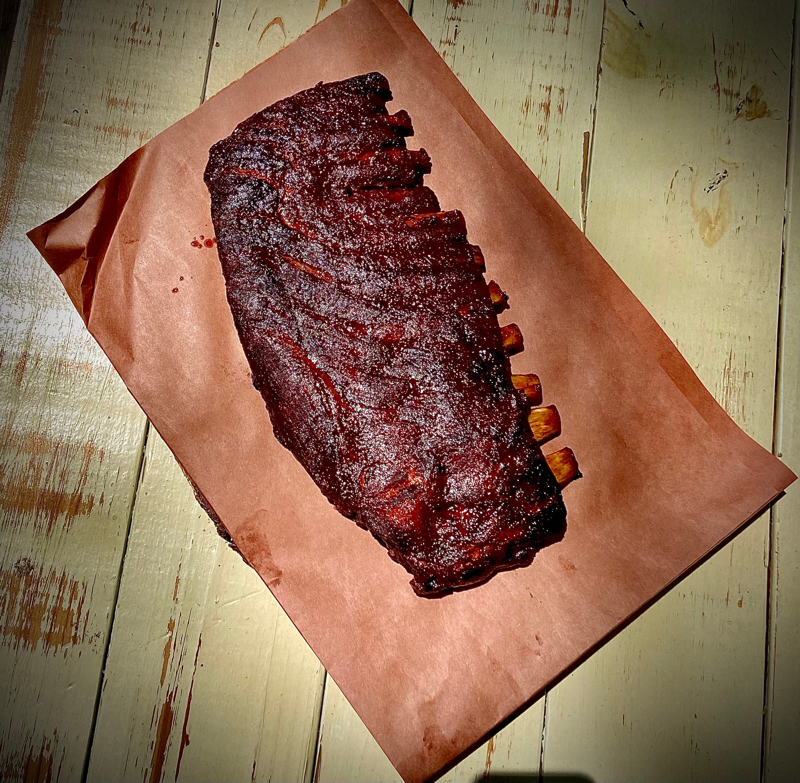 Full Rack Of Ribs | Boxcar BBQ - Post Oak Concepts LLC